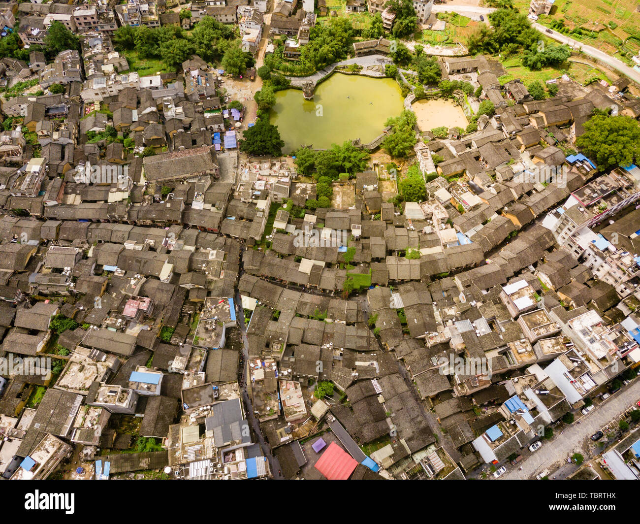 Ancient Town of Huangyao, Hezhou, Guangxi Stock Photo - Alamy