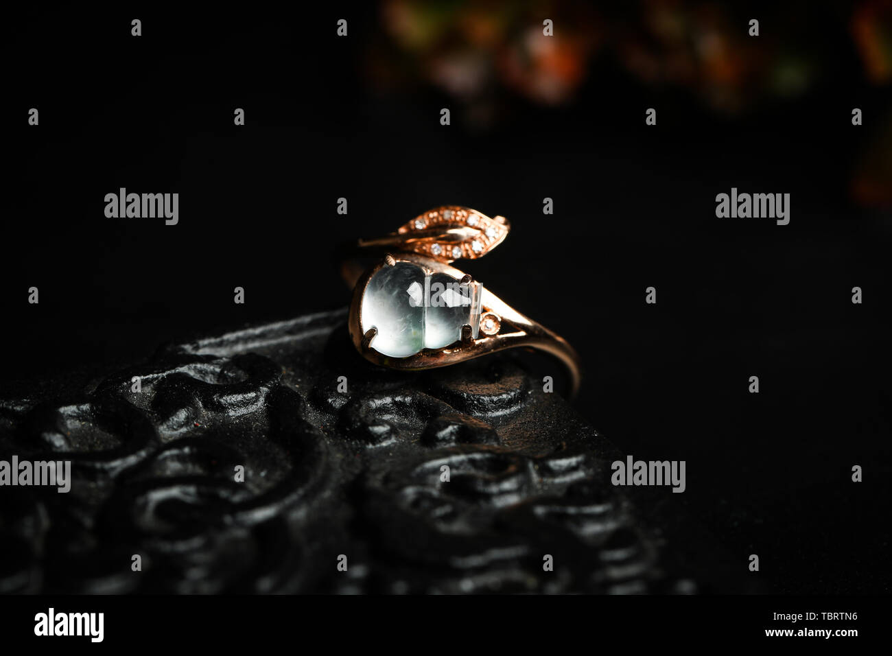 The emerald ring Stock Photo - Alamy