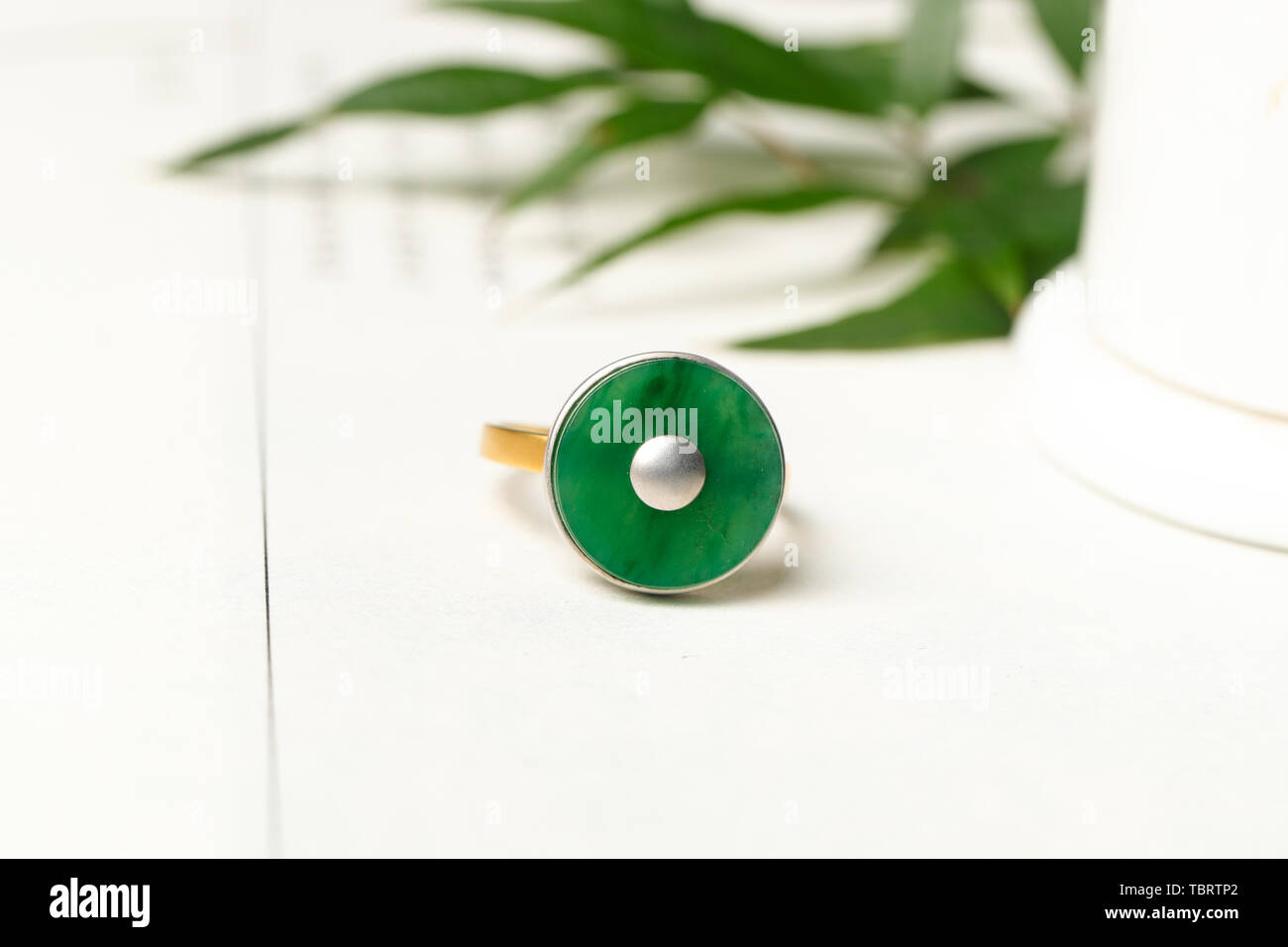 The emerald ring Stock Photo - Alamy