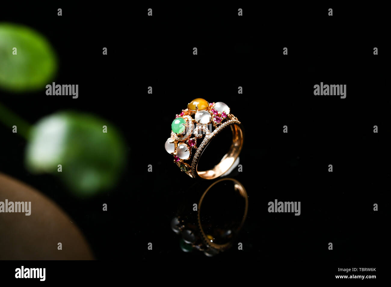 The emerald ring Stock Photo - Alamy