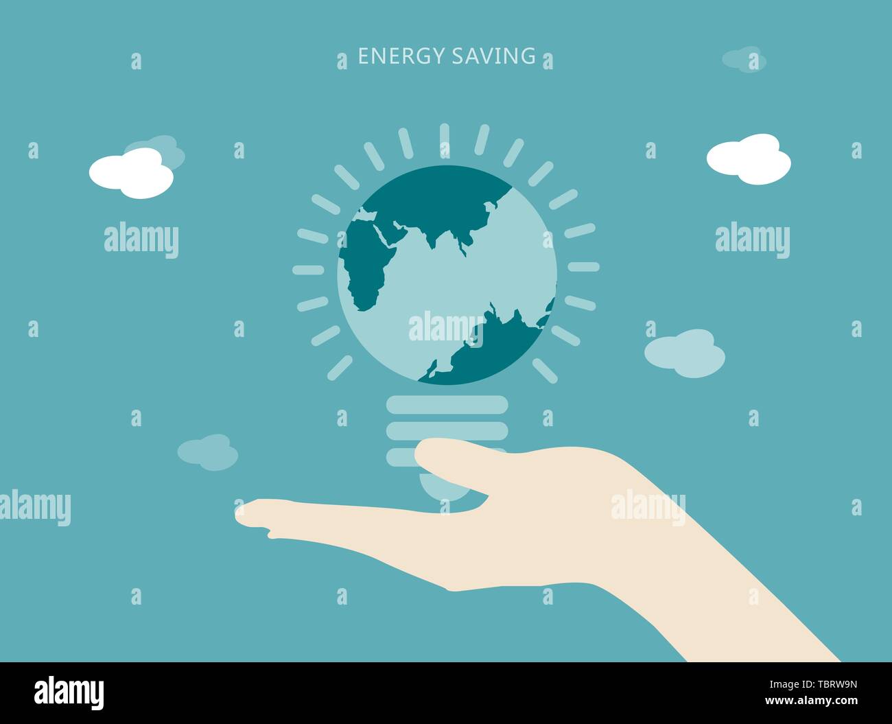 Hands Up Shiny Light Bulb - Sustainable Development, Cherish Energy ...