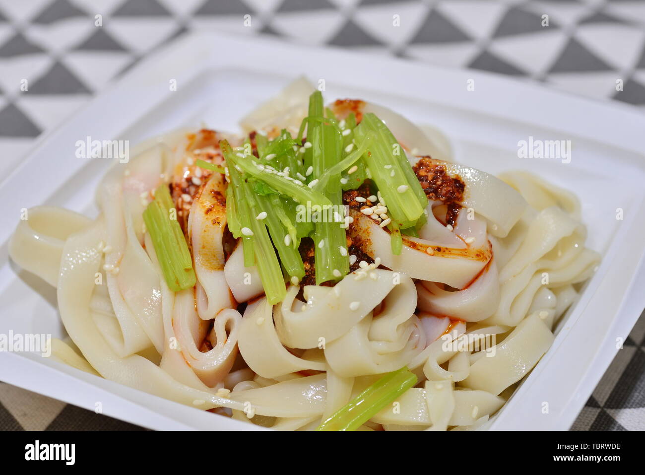 Fast food package, high-speed rail Stock Photo - Alamy