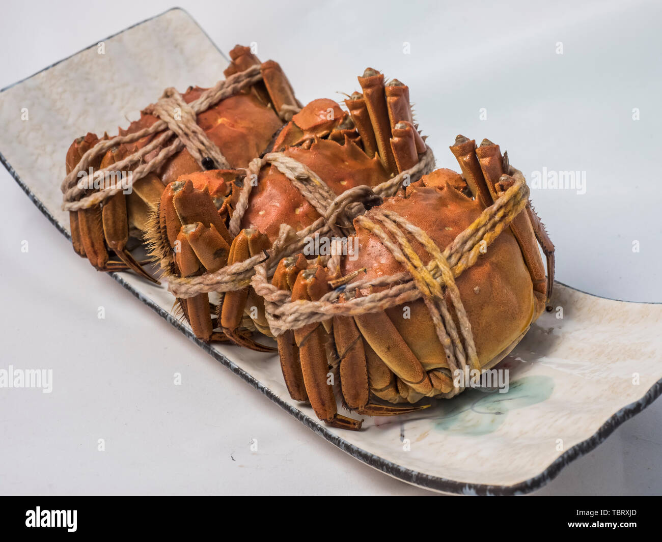 Lunch with hairy crabs hi-res stock photography and images - Alamy