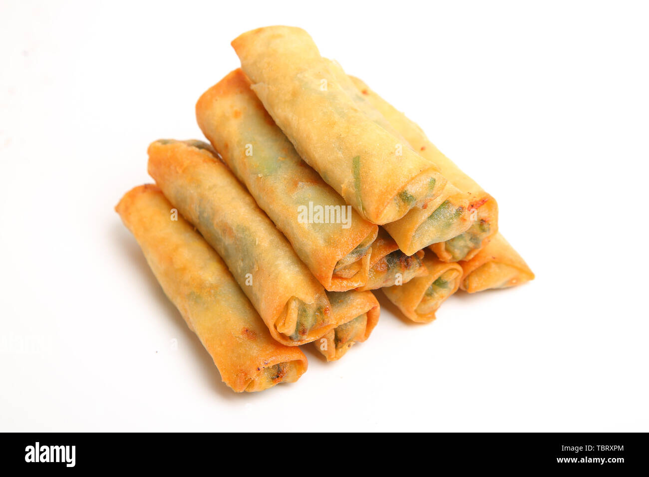 Traditional spring roll roll roll burrito snacks hi-res stock ...
