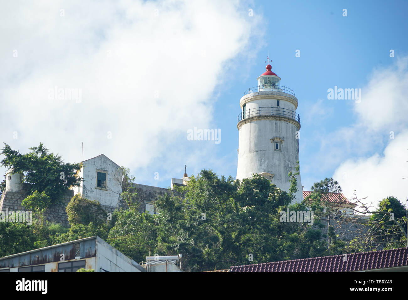 Macau Dongwang Ocean Lighthouse Stock Photo - Alamy
