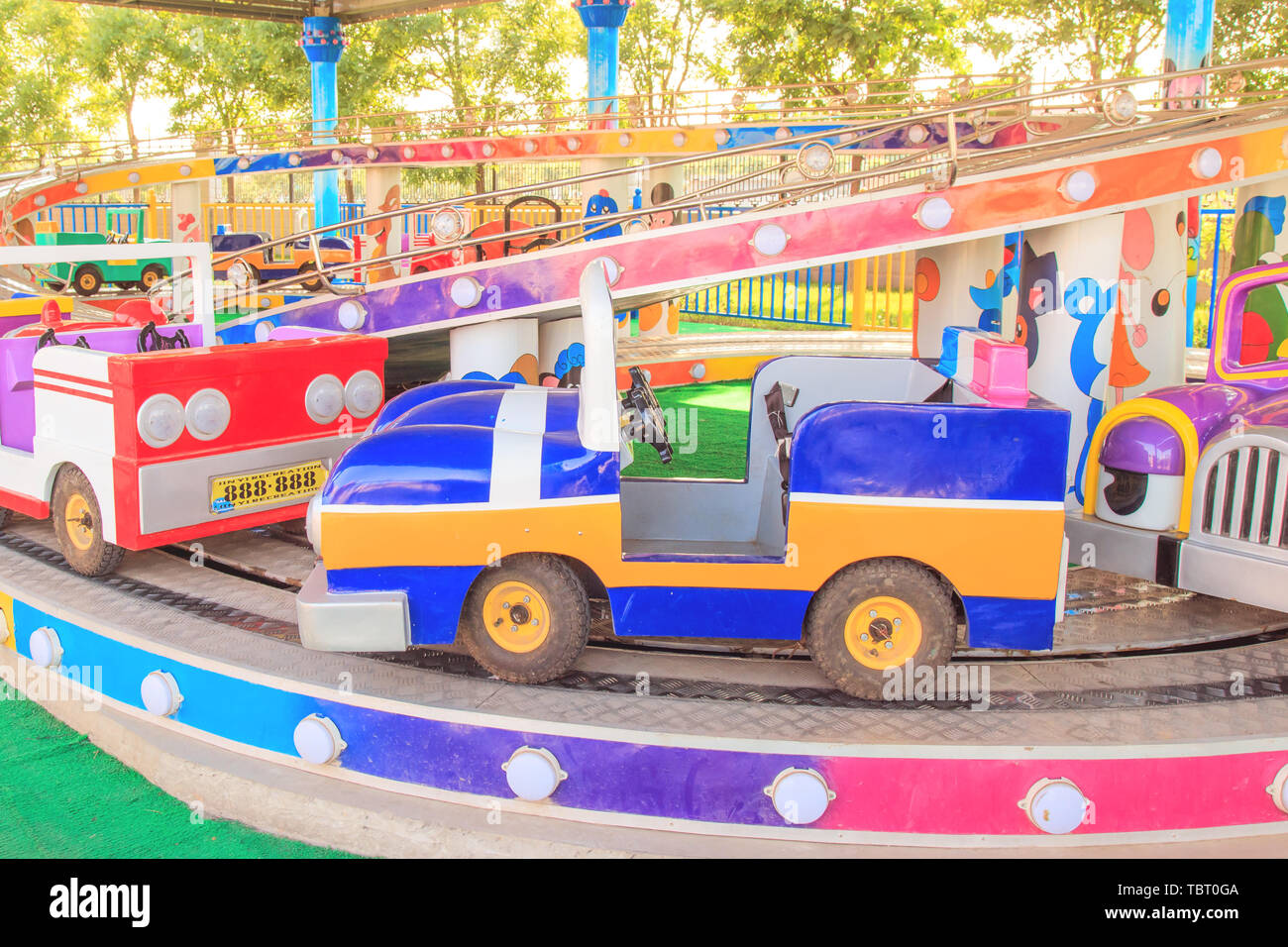Large theme park Stock Photo - Alamy
