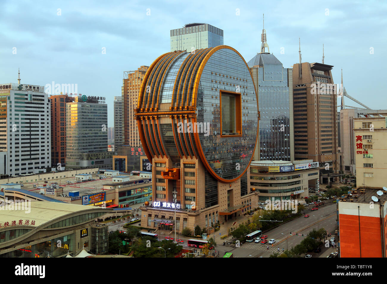 shenyang square building Stock Photo - Alamy