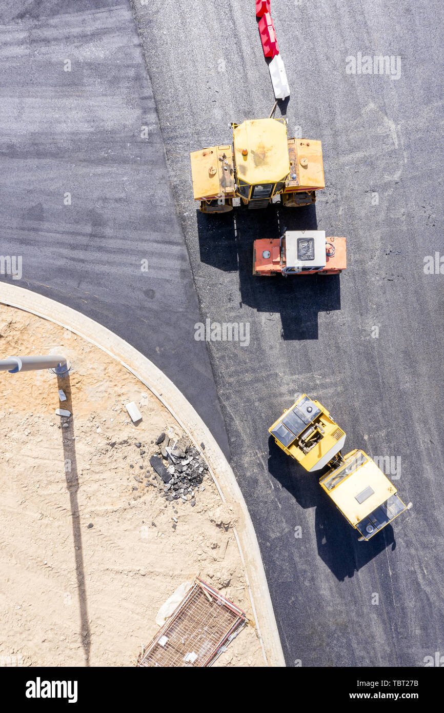 Compactor road hi-res stock photography and images - Alamy