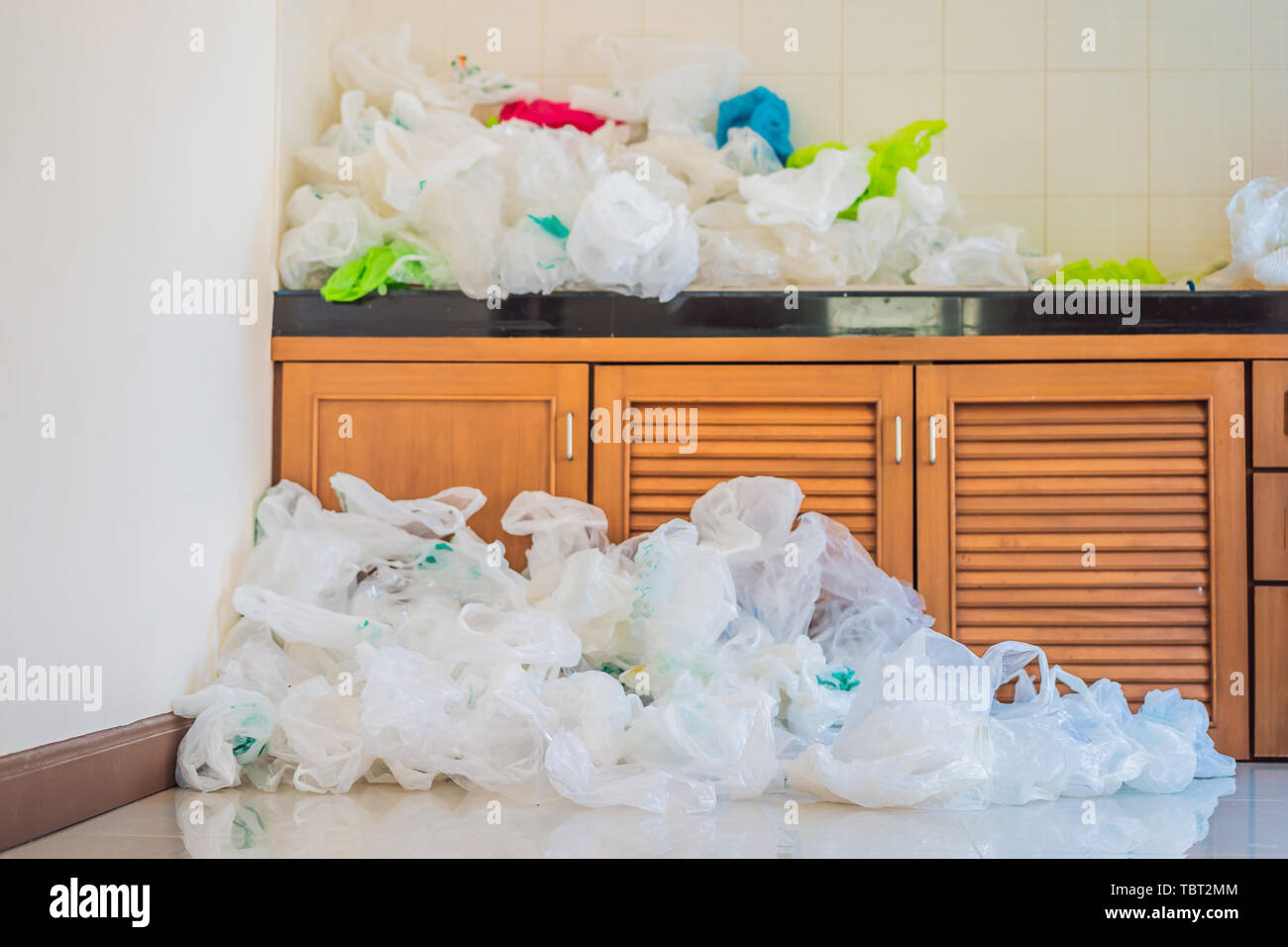 Plastic Bags Filled With Shopping High Resolution Stock Photography and ...