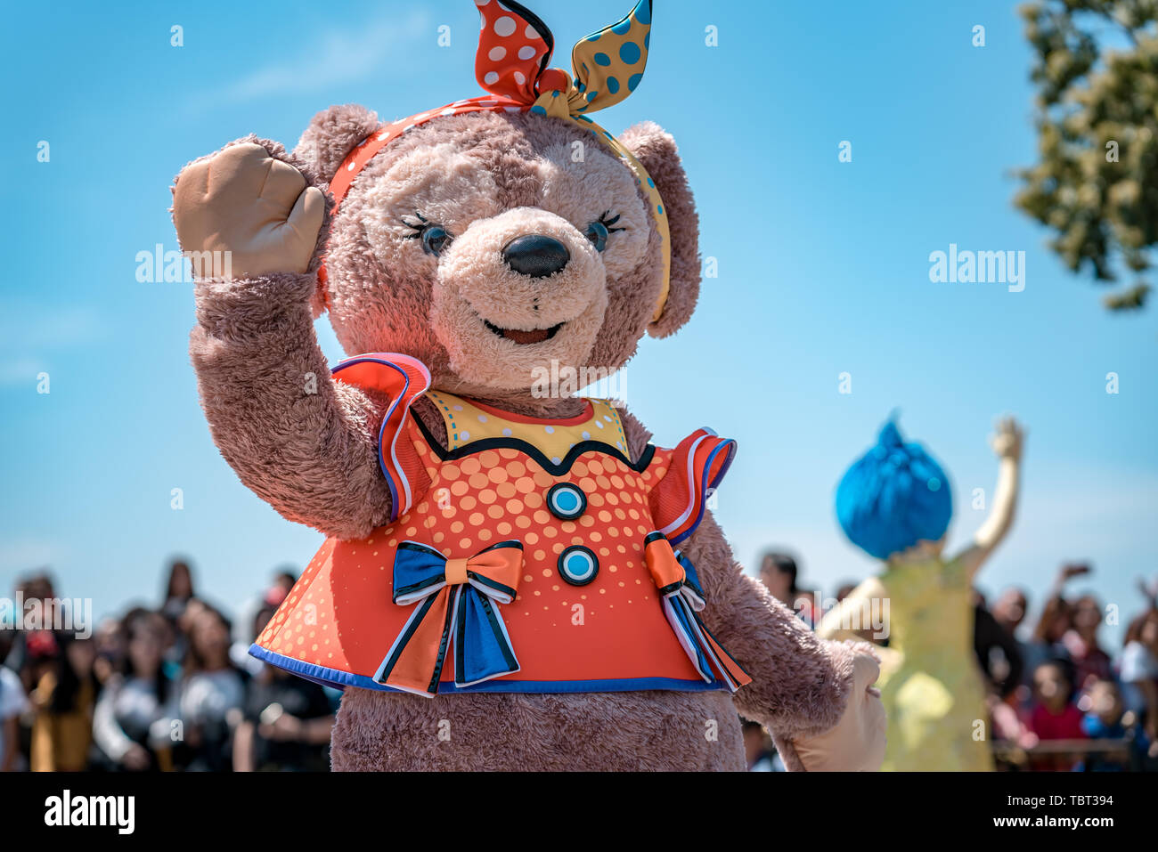 Shanghai Disneyland Spring 2019 Limited Color Celebration Stock Photo ...