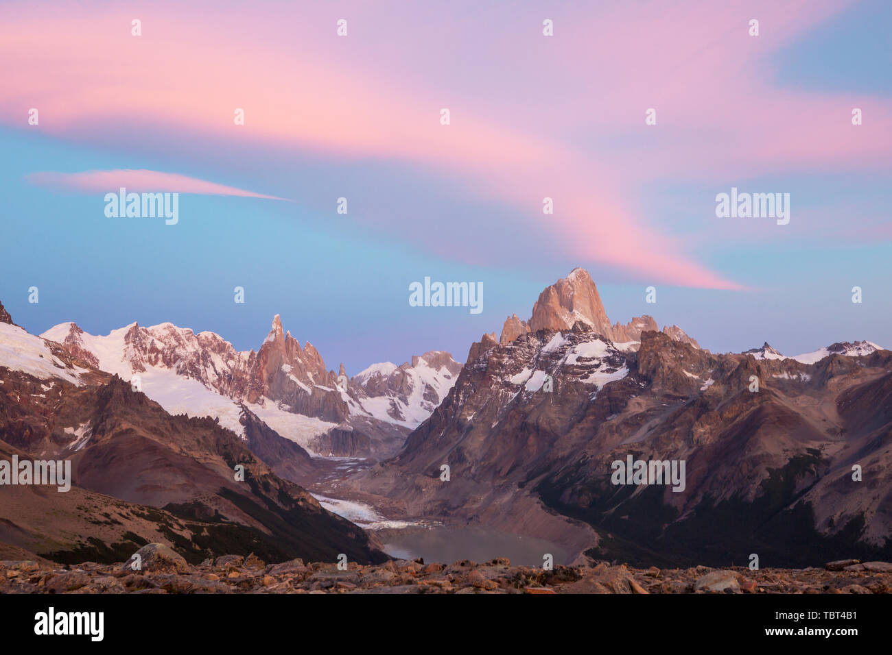 Patagonia landscapes in Southern Argentina Stock Photo - Alamy