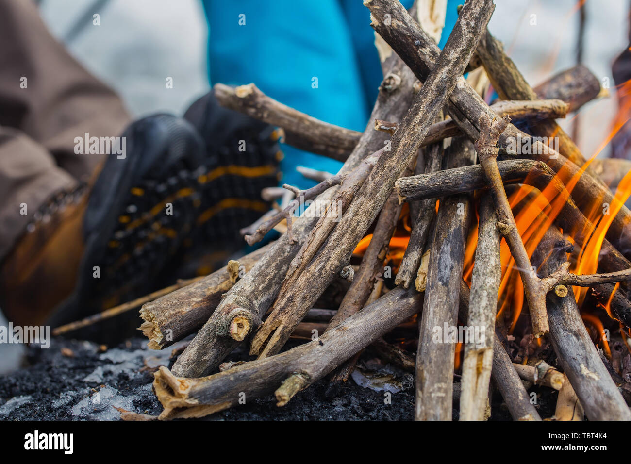 Feet of flames hi-res stock photography and images - Alamy