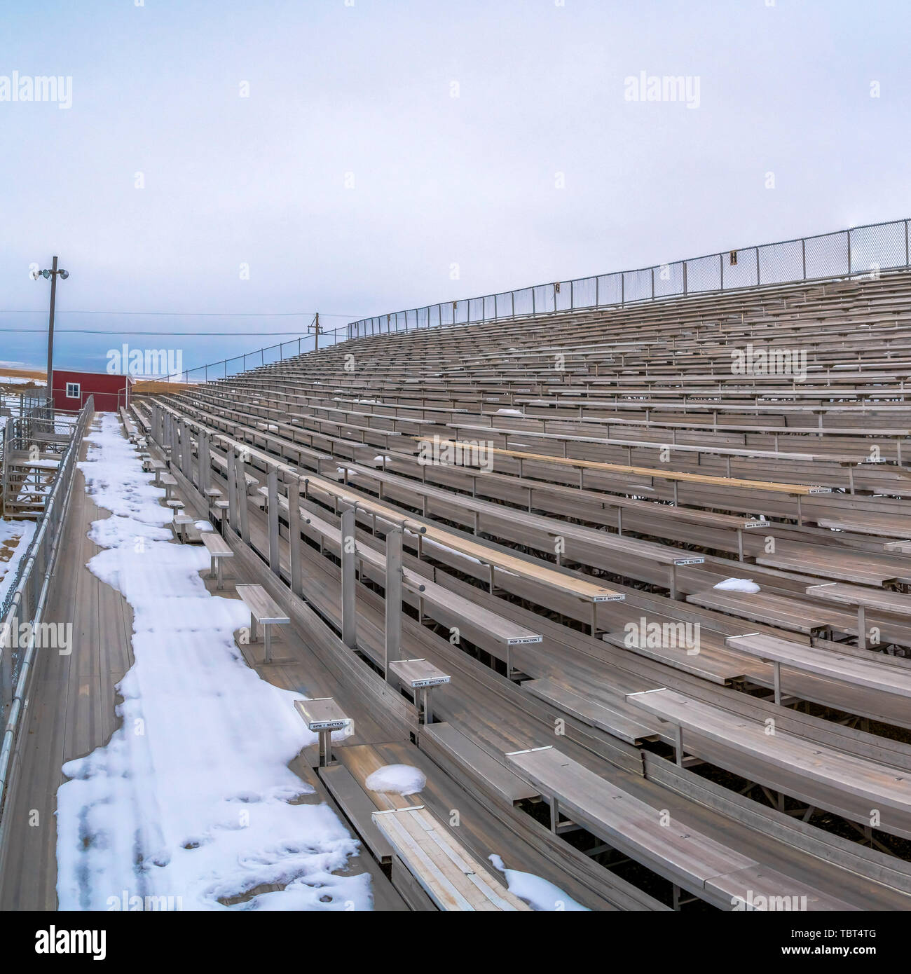 Tiered rows of benches hi-res stock photography and images - Alamy