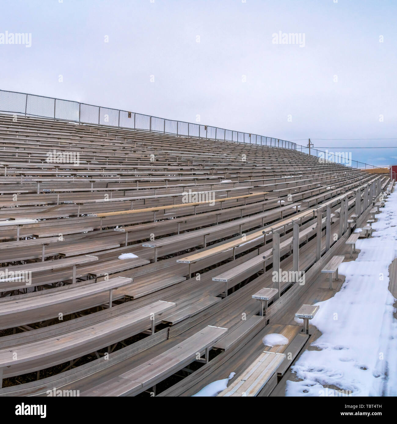 Tiered rows of benches hi-res stock photography and images - Alamy