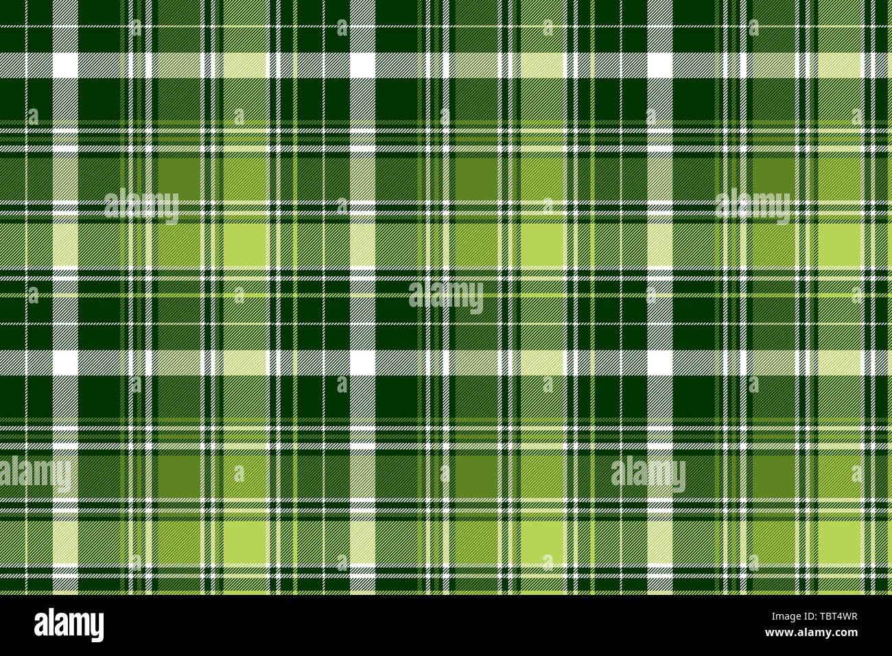 Green irish diagonal abstract plaid seamless pattern. Vector ...