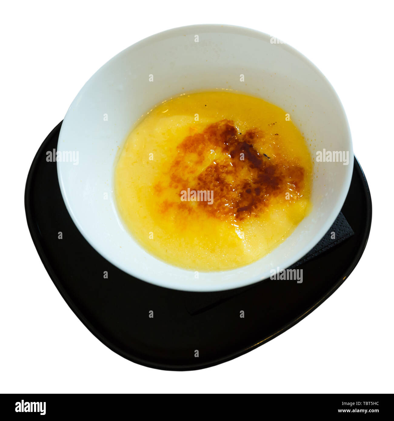 Catalan cream delicious dessert with sugar toast; typical in Catalonia ...