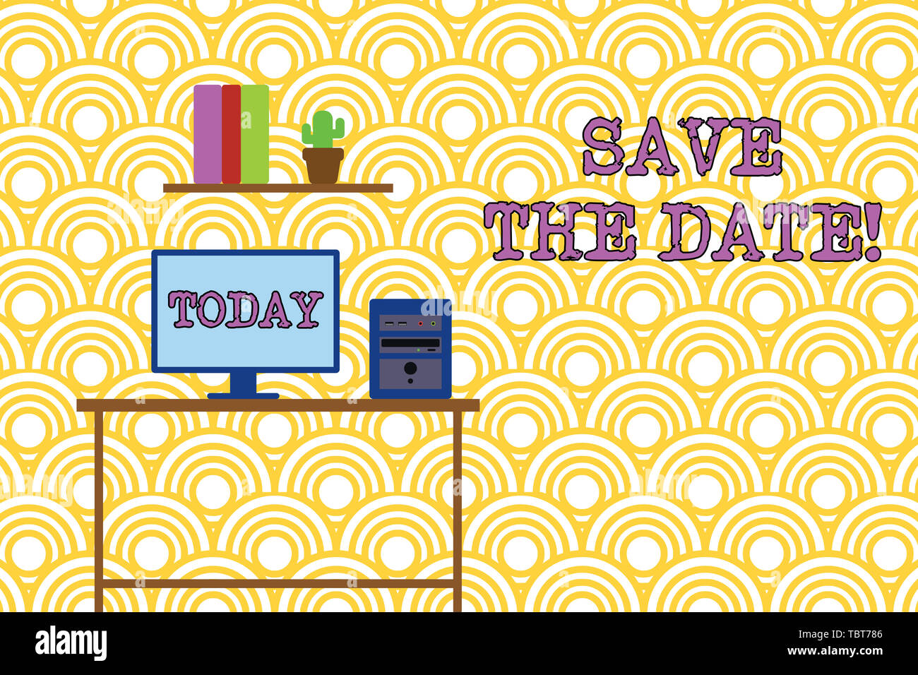 Conceptual hand writing showing Save The Date. Concept meaning remember ...