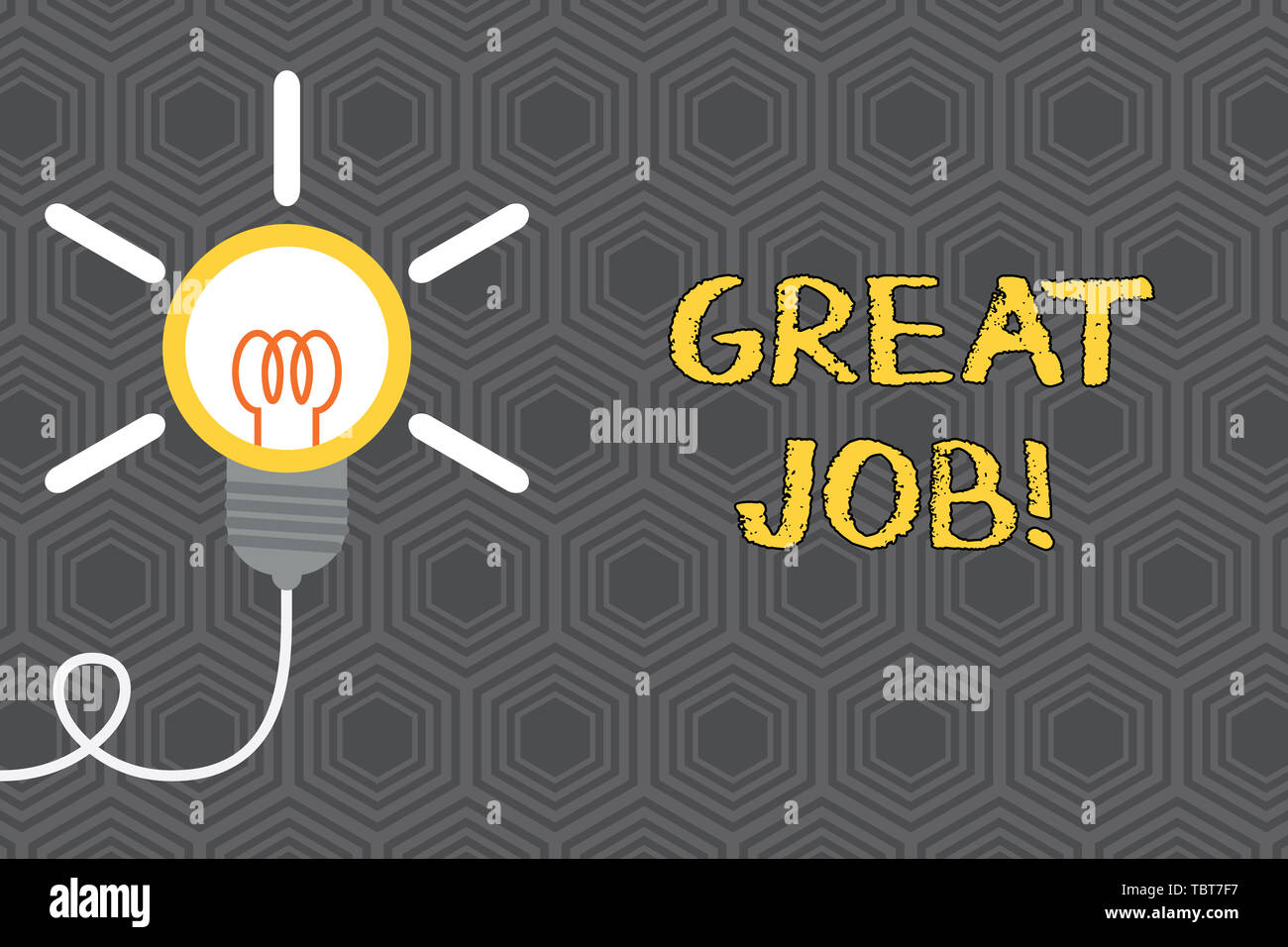 Writing note showing Great Job. Business concept for used praising ...