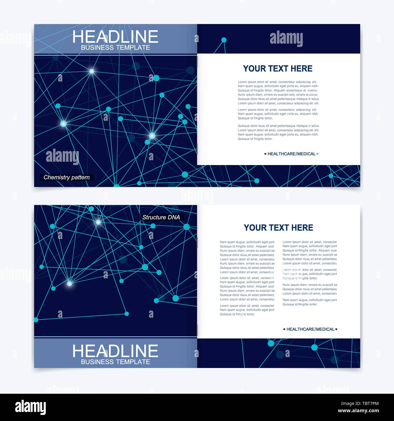 Scientific templates square brochure, magazine, leaflet , flyer, cover ...