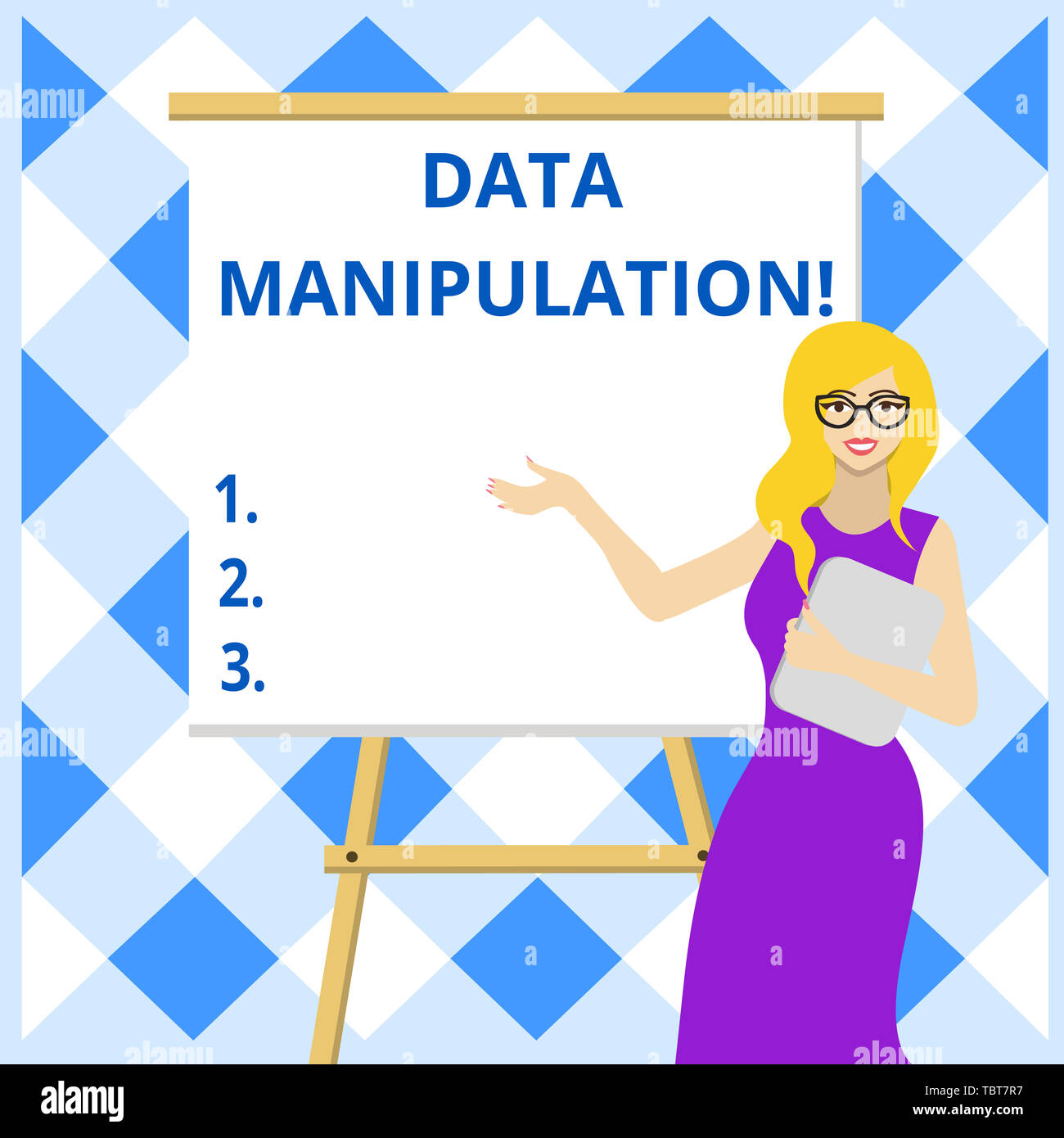 Conceptual hand writing showing Data Manipulation. Concept meaning the ...