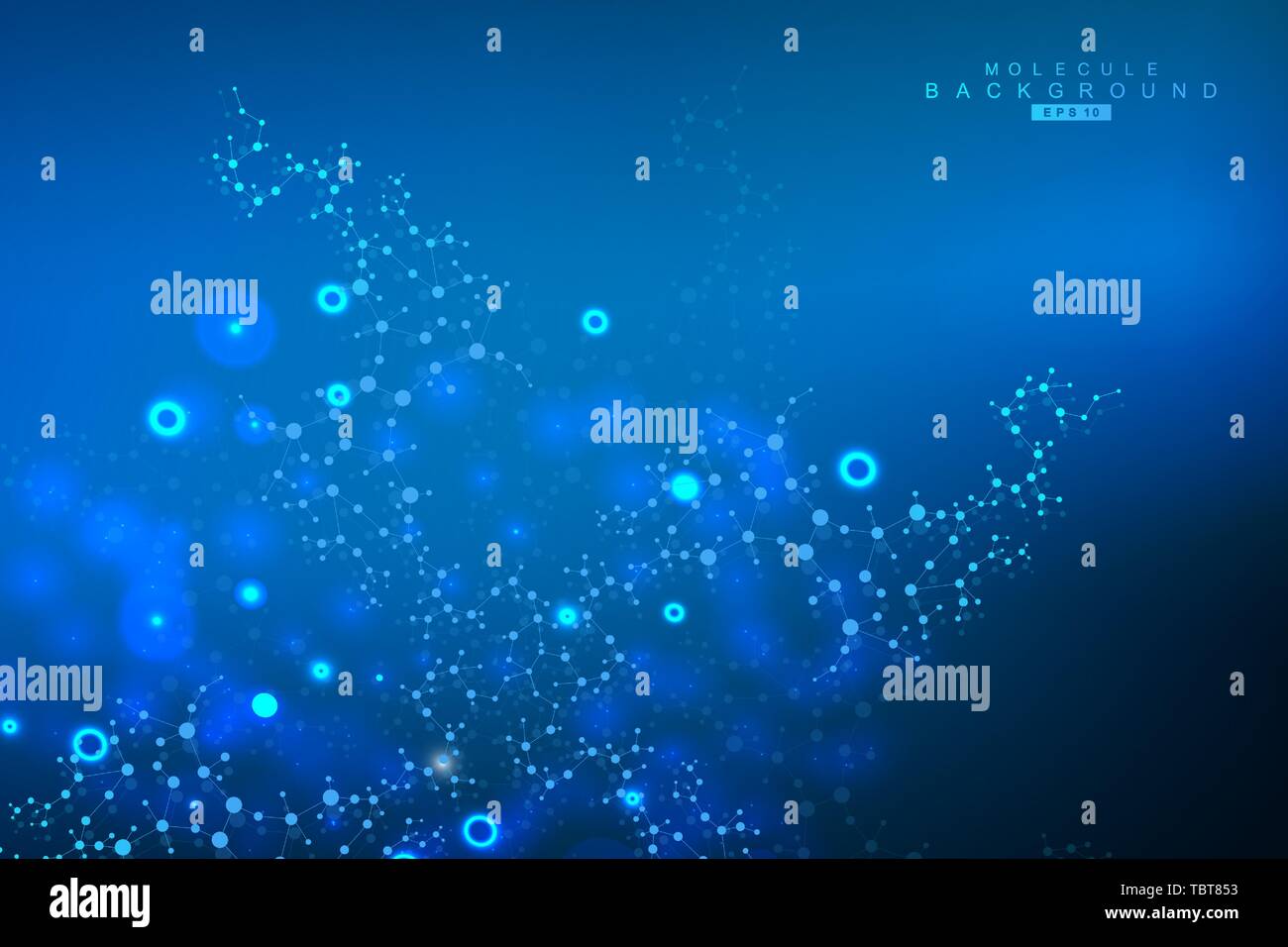 Big Data Visualization Background. Modern futuristic virtual abstract ...