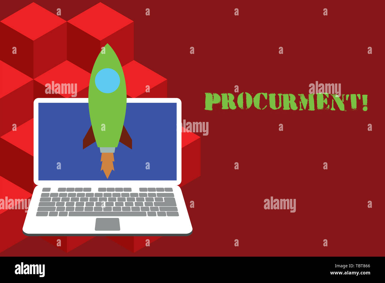 Handwriting text Procurment. Conceptual photo action of acquiring ...