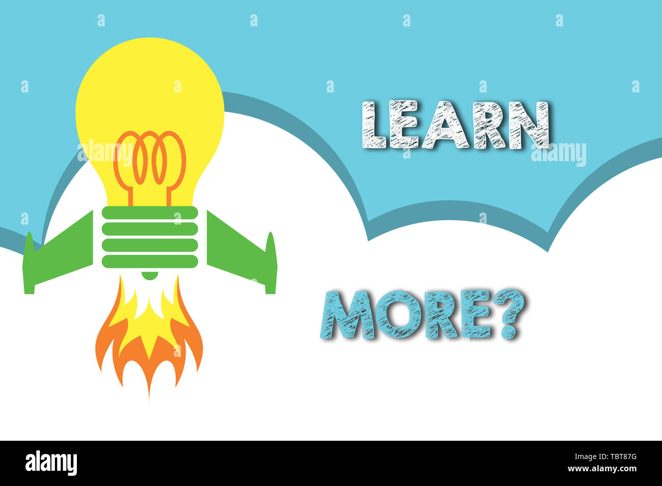 Text sign showing Learn More question. Business photo showcasing gain ...