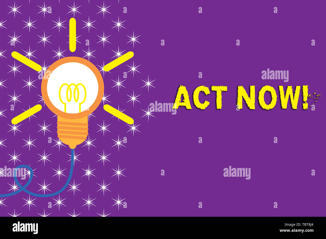 Writing note showing Act Now. Business concept for do not hesitate and ...