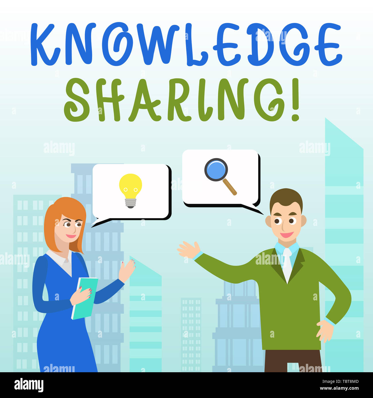 Handwriting text writing Knowledge Sharing. Conceptual photo deliberate ...