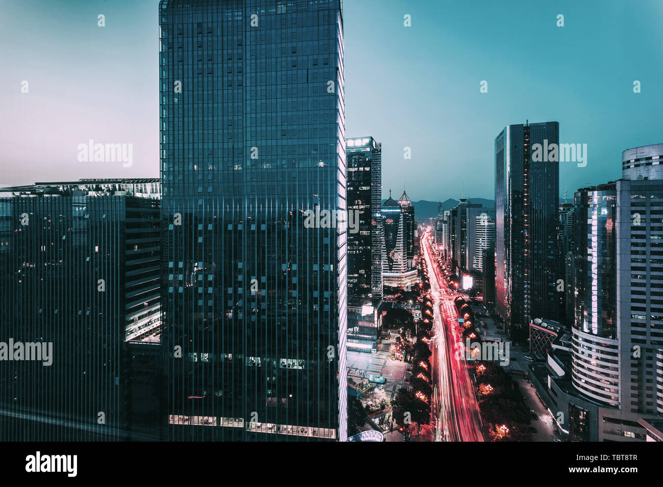 Fuzhou skyline hi-res stock photography and images - Alamy