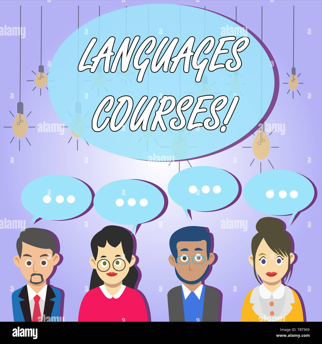 Presentation classroom languages hi-res stock photography and images ...