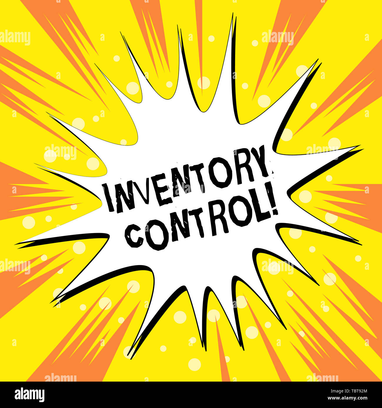 Handwriting text writing Inventory Control. Conceptual photo regulating ...