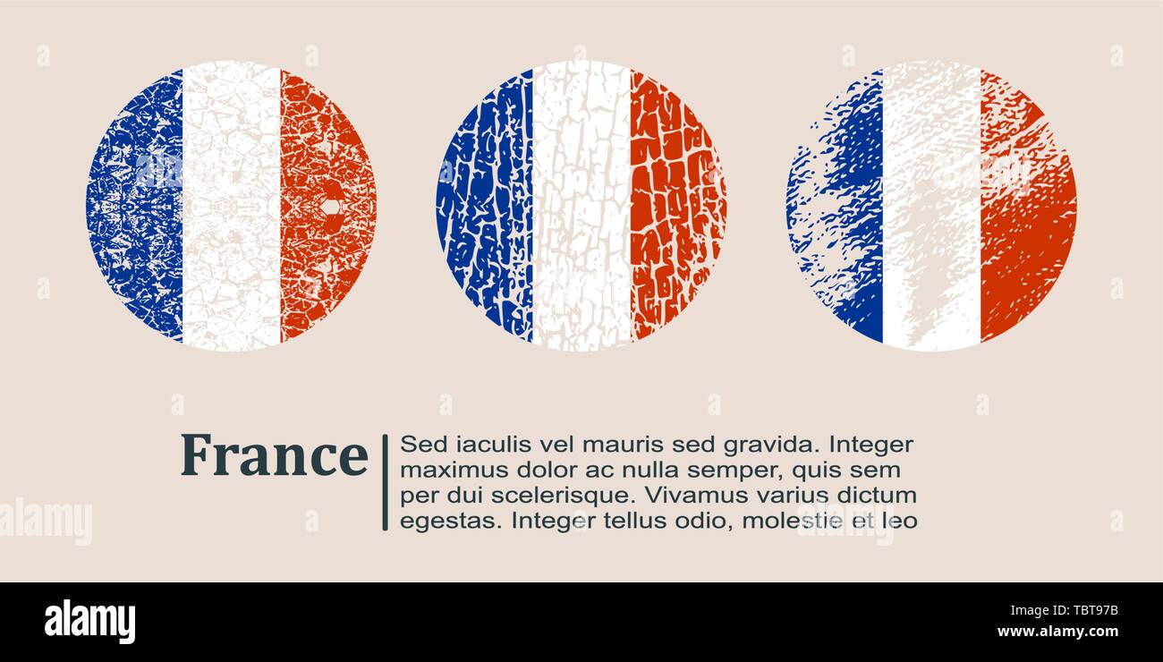 France flag design concept Stock Vector Image & Art - Alamy