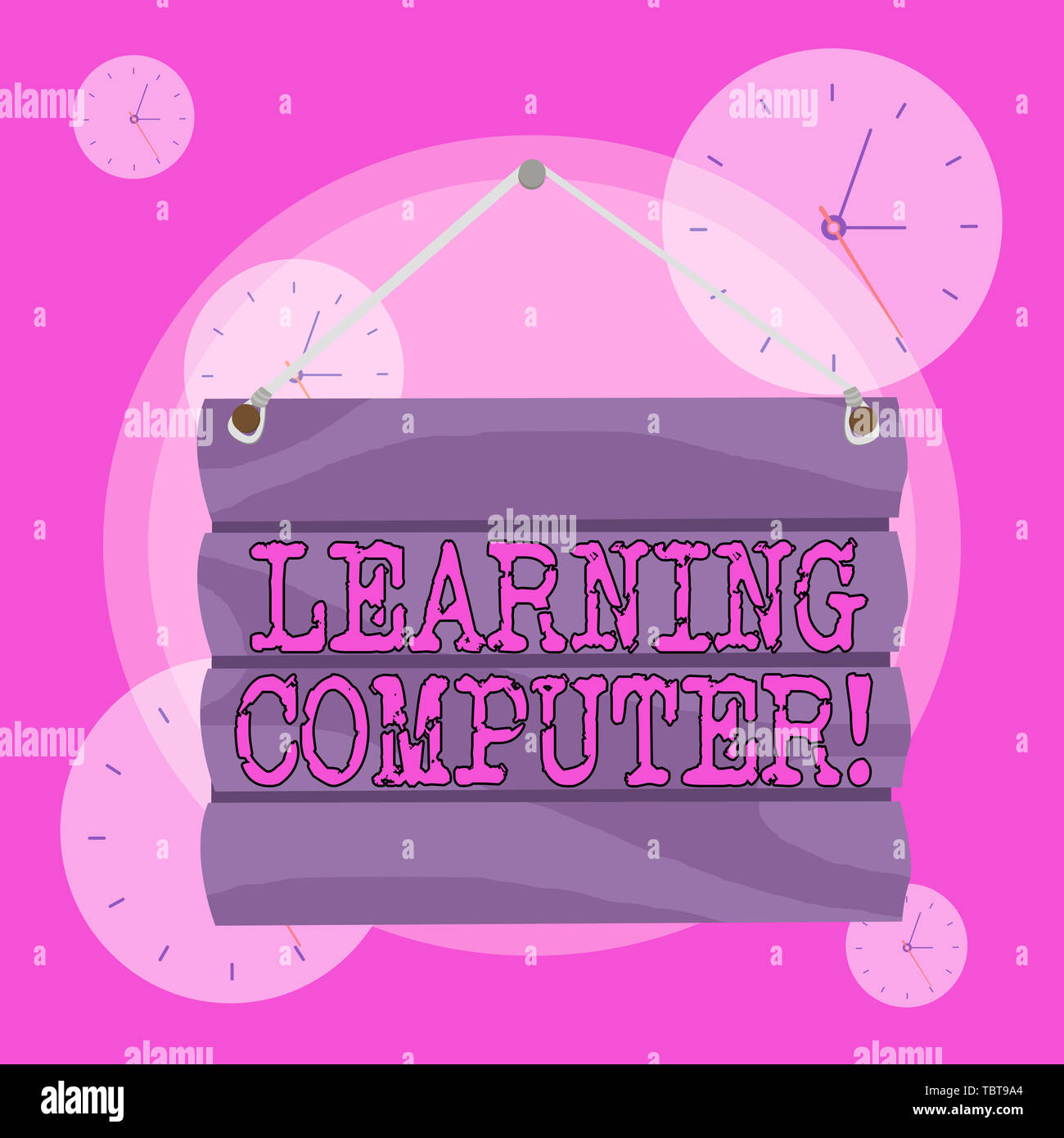 Conceptual hand writing showing Learning Computer. Concept meaning ...