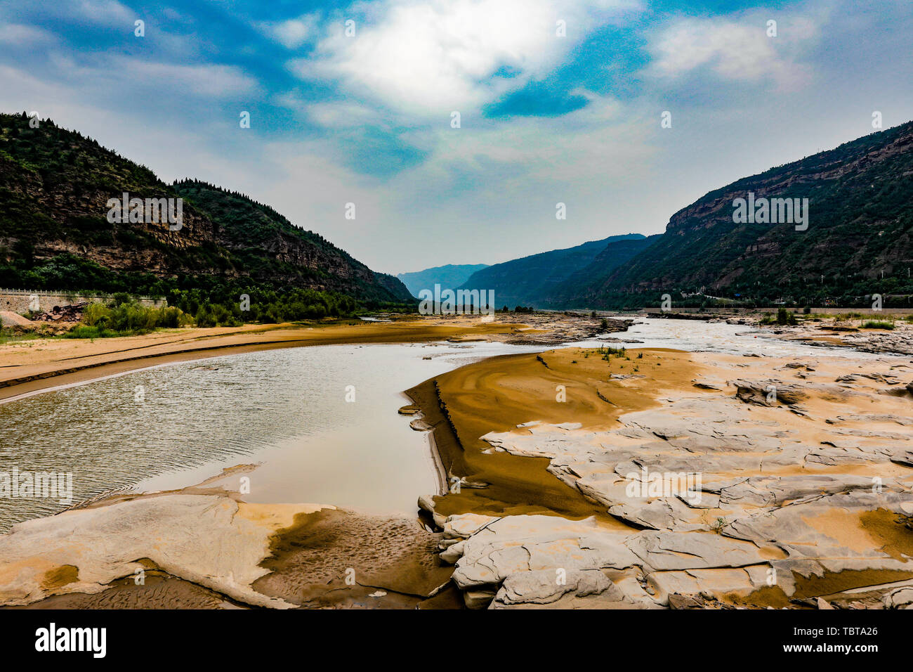 Mother River Yellow River Stock Photo - Alamy