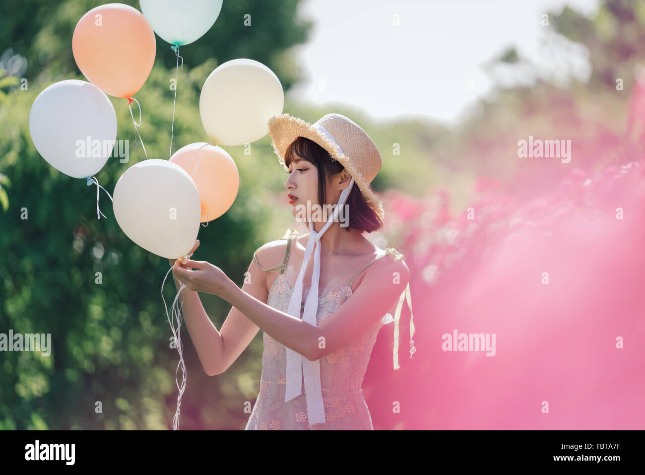 Rose Maiden Girl High Resolution Stock Photography and Images - Alamy