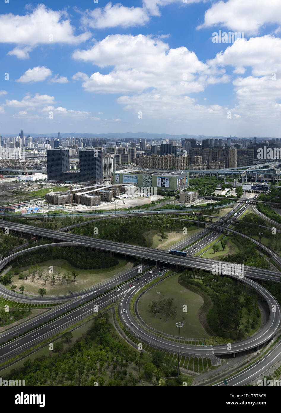 Ningbo East Expressway Stock Photo - Alamy