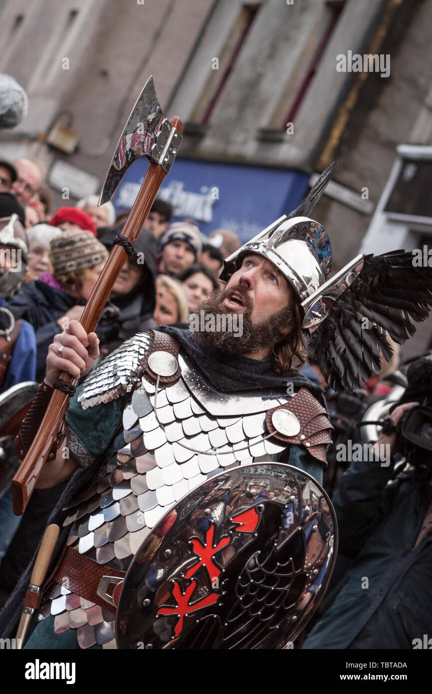 Lerwick, Shetland Isles, Scotland, UK. 30th January 2018. Up Helly Aa ...