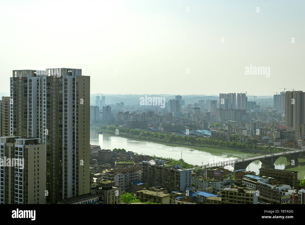 Daylight shaoyang north tower architecture hi-res stock photography and ...