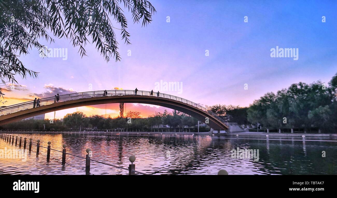 Landscape of the Karamay Stock Photo - Alamy