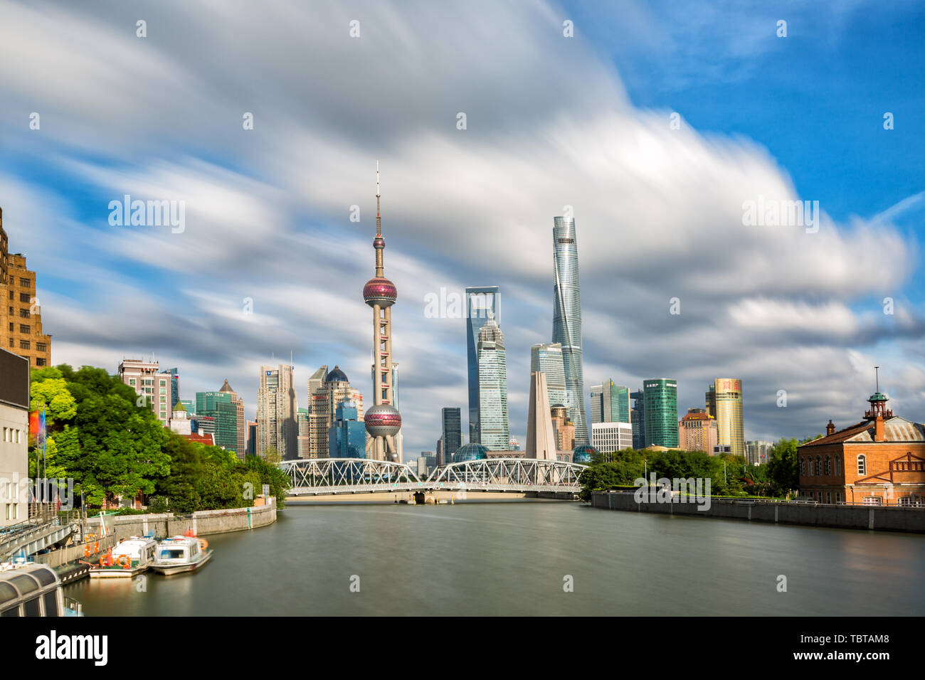 Shanghai City Scenery Stock Photo - Alamy
