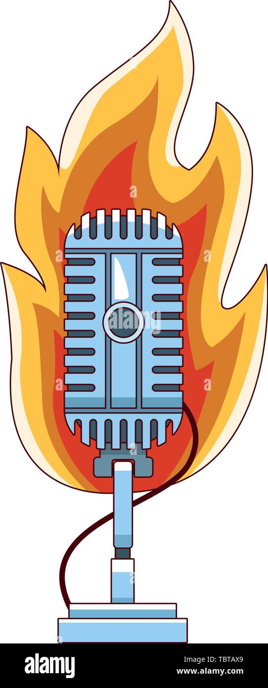 microphone icon cartoon Stock Vector Image & Art - Alamy