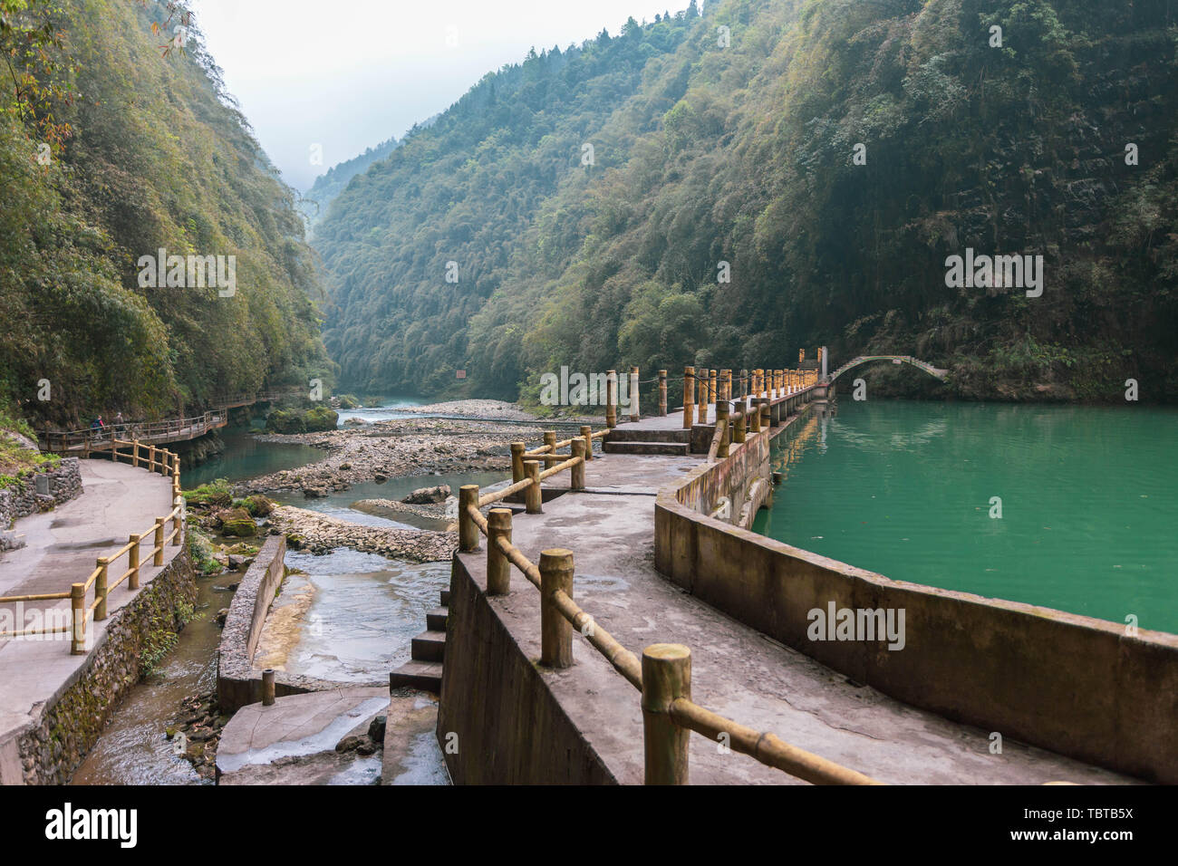 Pengshui Ai River Scenic Area Stock Photo - Alamy