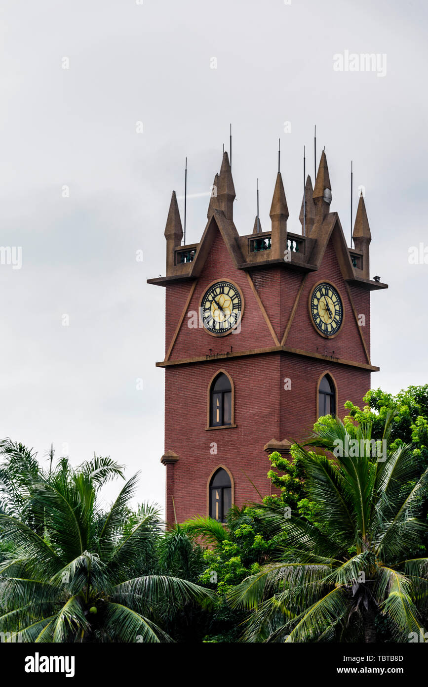 The city of haikou clock tower hi-res stock photography and images - Alamy