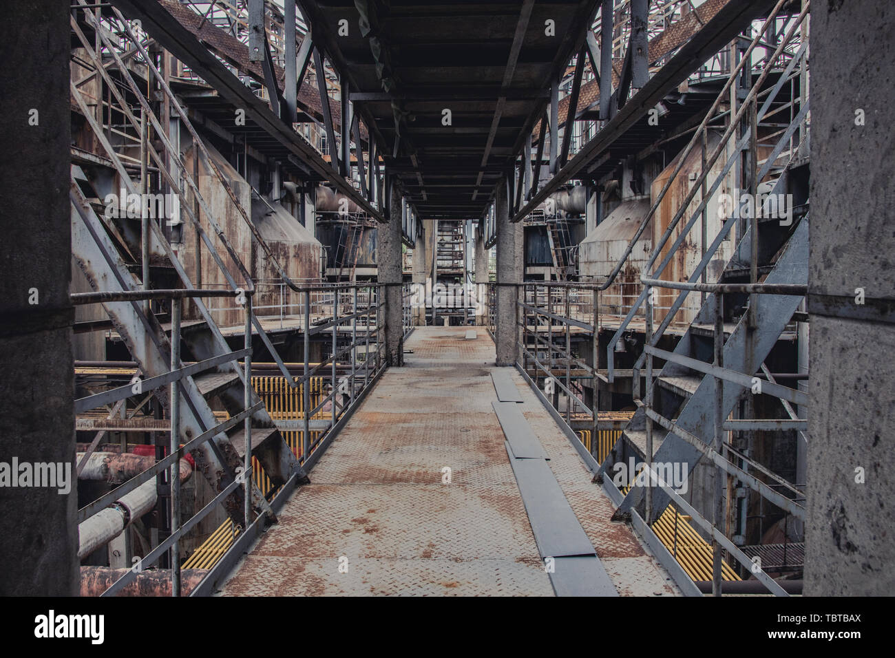 The Iron Bridge Corridor, an institution in an unabandoned factory ...