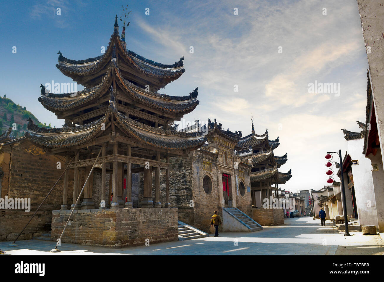 Townships and towns and pinglang palace hi-res stock photography and ...