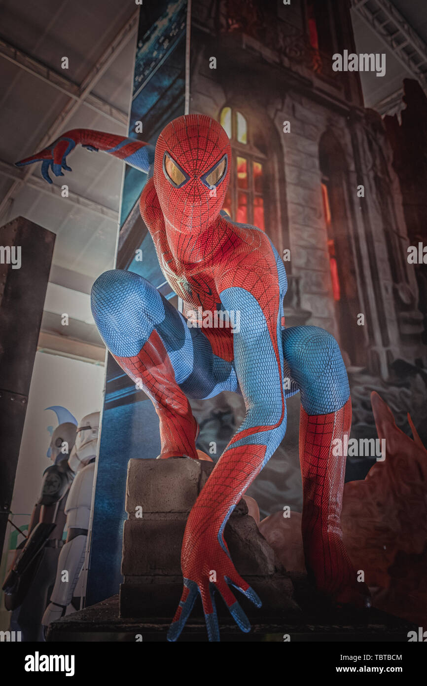 Spider-Man at the fair Stock Photo - Alamy