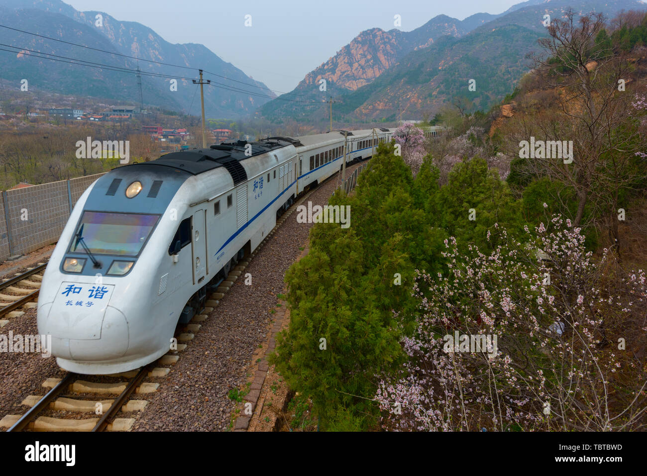 A train for spring Stock Photo - Alamy