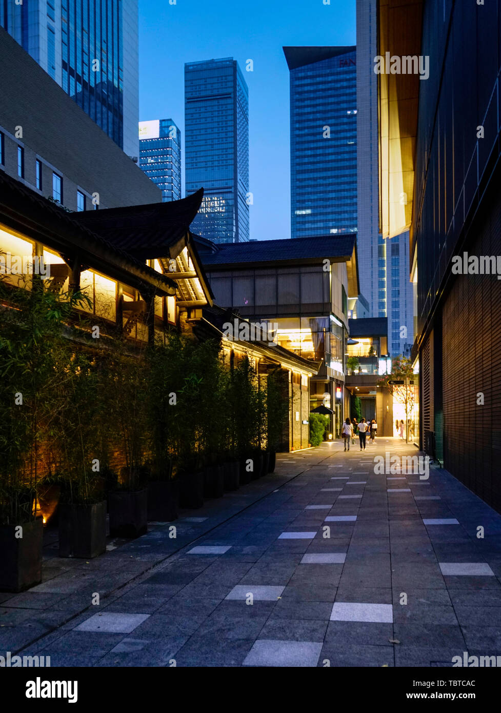 Taikuri Architecture, Chengdu Stock Photo - Alamy