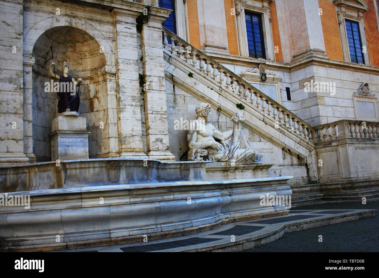 Roman statue the river god nile hi-res stock photography and images - Alamy